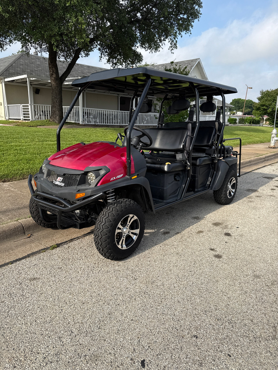 Display model Trailmaster Taurus4 450 – 6 Seater Golf Cart | TX Powersports