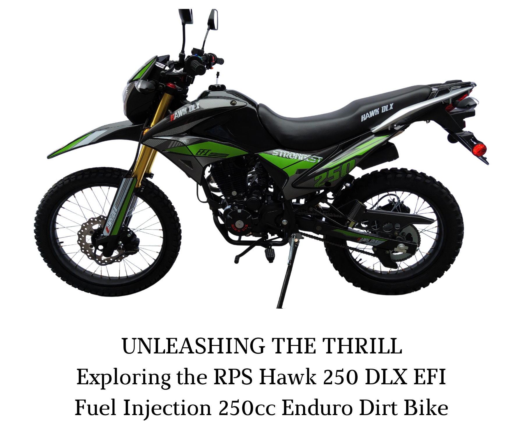 Hawk 250 DLX EFI DIRT BIKE - txpowersports.com