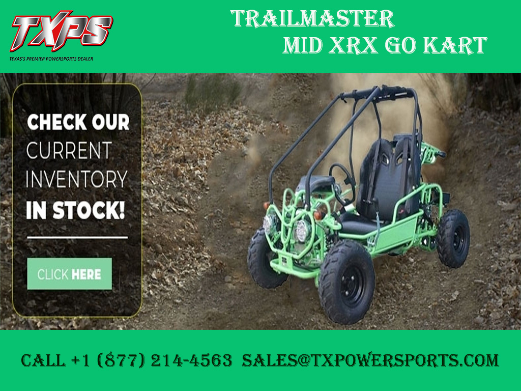 Trailmaster Mid XRX Go Kart from TX Power Sports - txpowersports.com