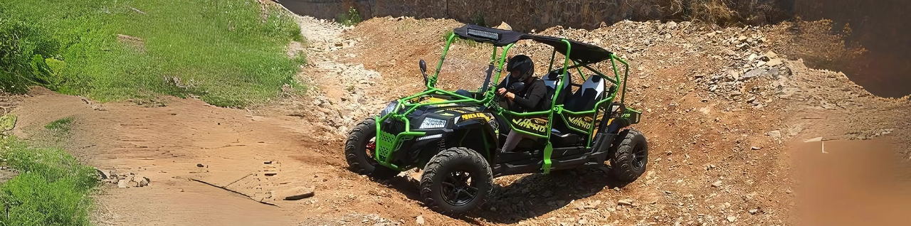 Explore Adventure with the Vitacci Predator 400 XL 4-Seater UTV ...