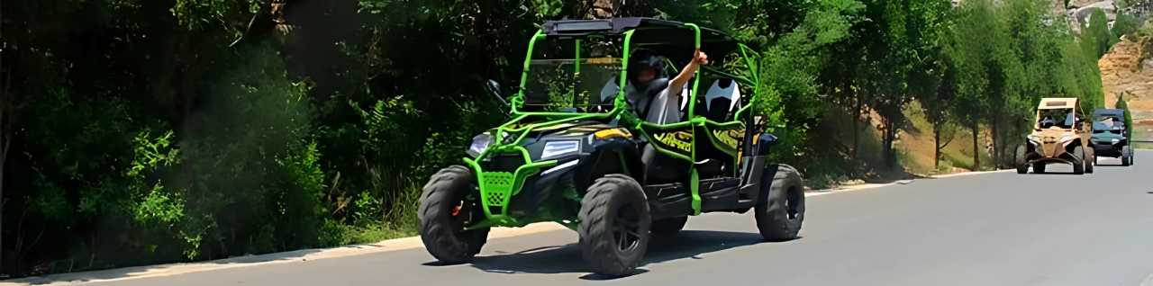 Explore Adventure with the Vitacci Predator 400 XL 4-Seater UTV ...