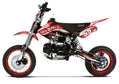 Buy BMS PRO Premium 125cc Dirt Bike 4 Speed Manual - txpowersports.com