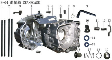 Lifan KPM Oil Filter Spring For Sale | Txpowersports