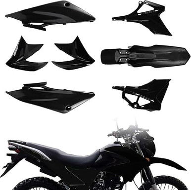 Hawk 250 Plastics Kit – Full Body Fairing Fender Set | txpowersports.com