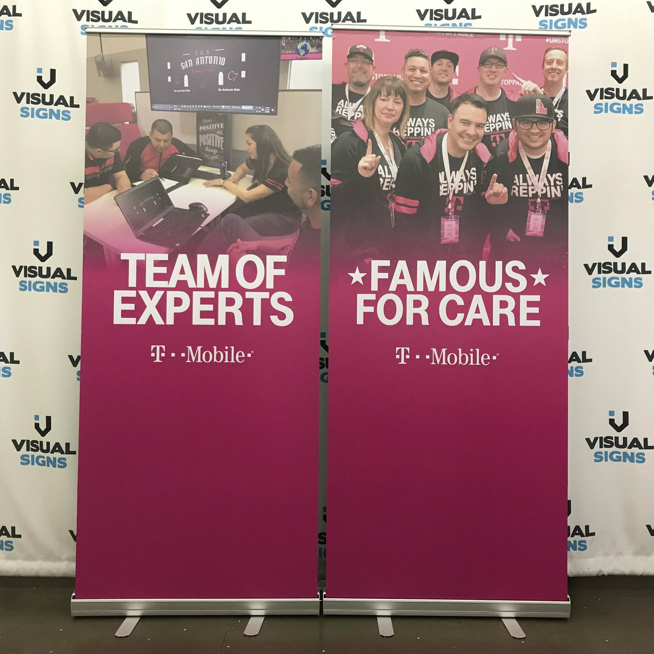 Custom Retractable Banner | 33” x 79” | ARTalks Display