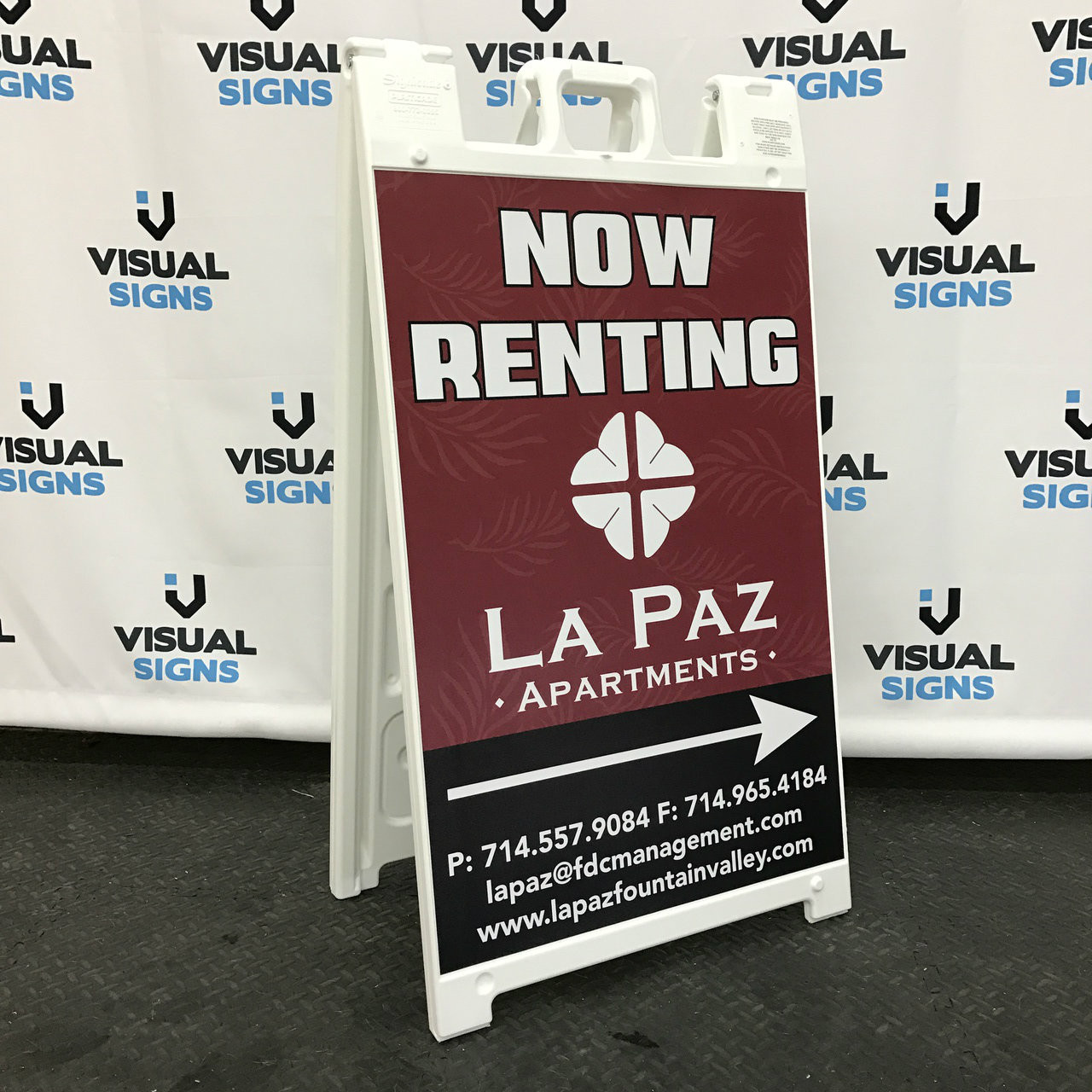 Heavy Duty 24" W x 36" H Sidewalk A-Frame Sign