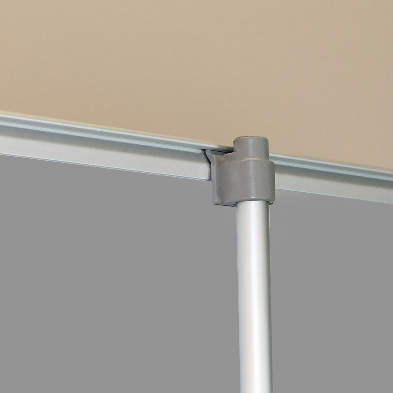 Economy 24" W x 79" H Retractable Banner Stand & Super Flat Graphic ...