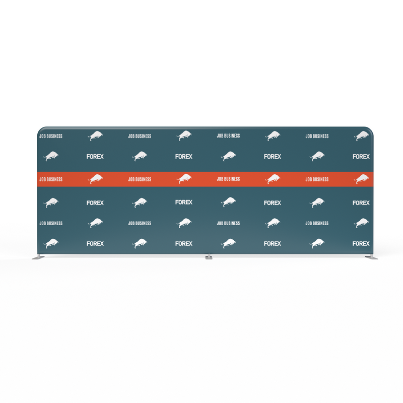 20ft Straight Tension Fabric Display