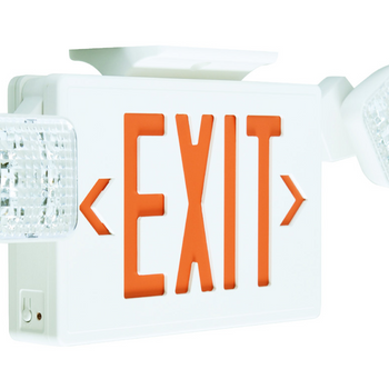 Bulb Basic LED Exit & Emergency Combo Sign 5W - Bulb Basics