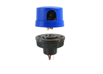 PHOTOCELL 3-pin Photocell + Receptacle for LED Shoebox Lights - Bulb Basics