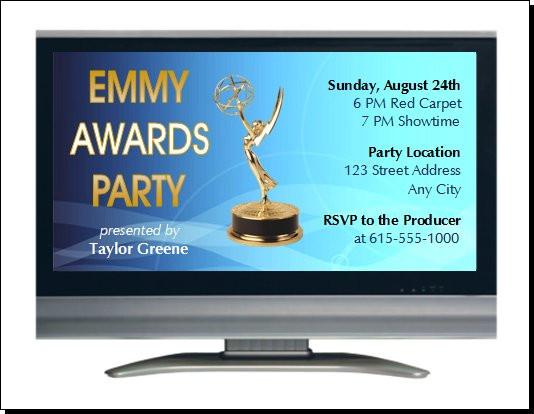 Emmy Awards Party Invitation