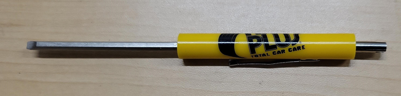 Tires Plus Reversible Screwdriver and Valve Core Tool - A&A Custom Wear