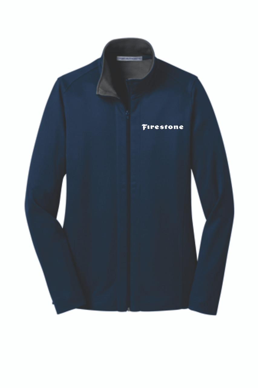 Firestone Ladies Vertical Texture Full-Zip Jacket - A&A Custom Wear