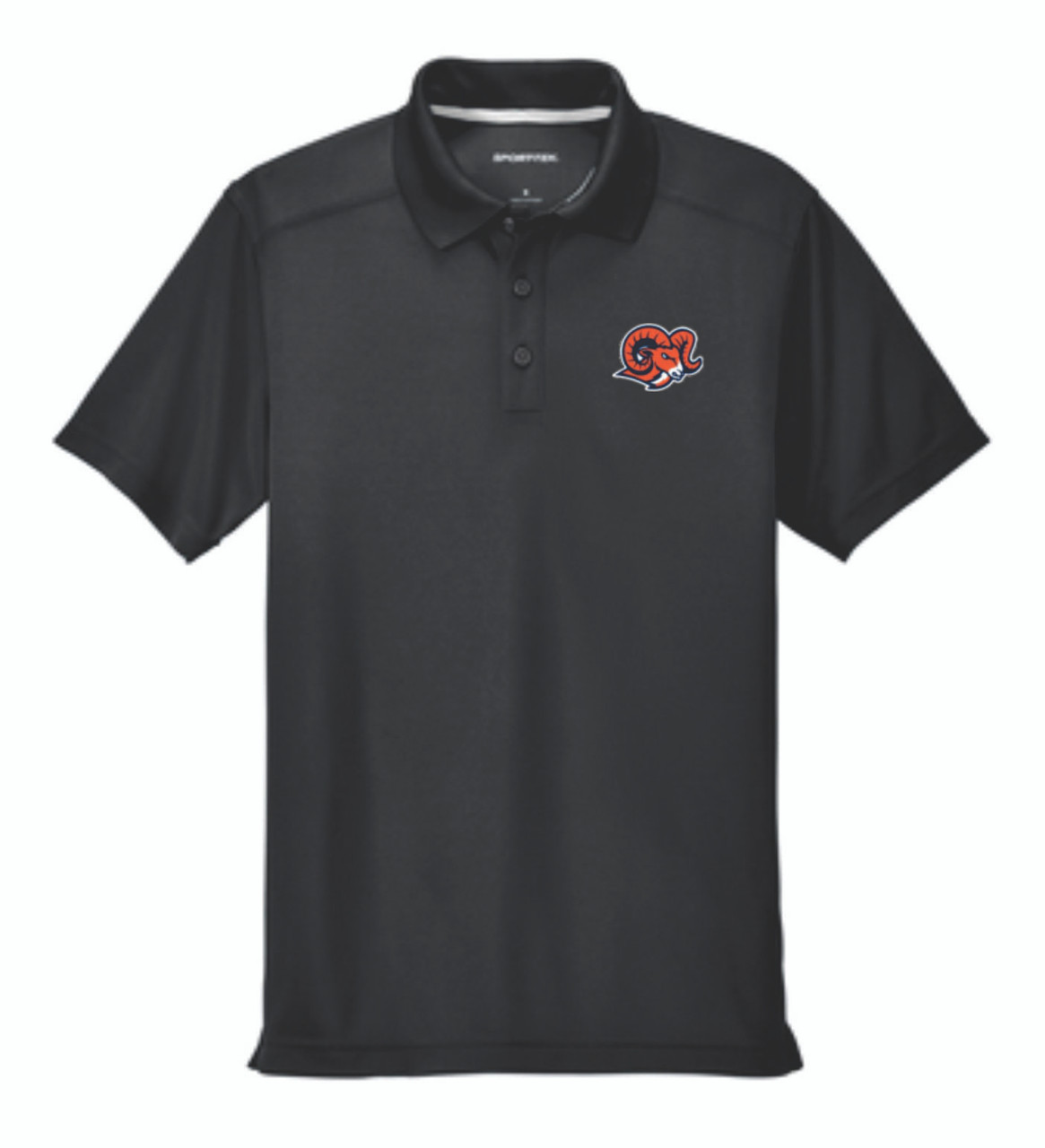 Wheaton Rams Coaches Sport-Tek® PosiCharge® Micro-Mesh Polo