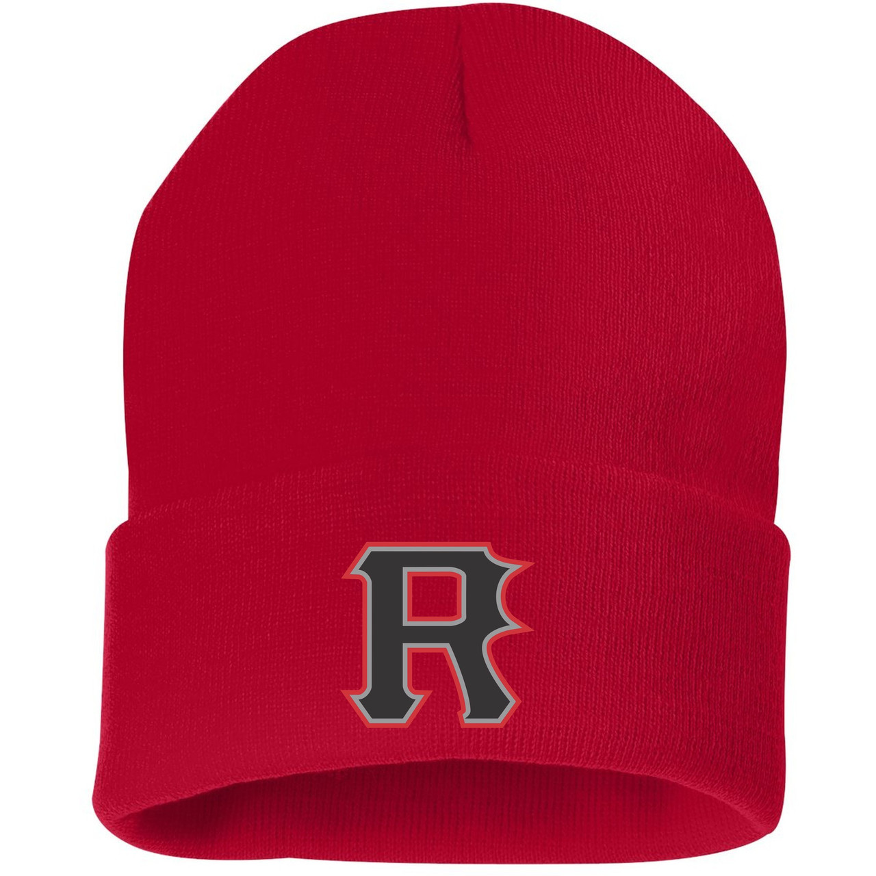 SBA Raiders Sportsman 12in Solid Knit Beanie - A&A Custom Wear