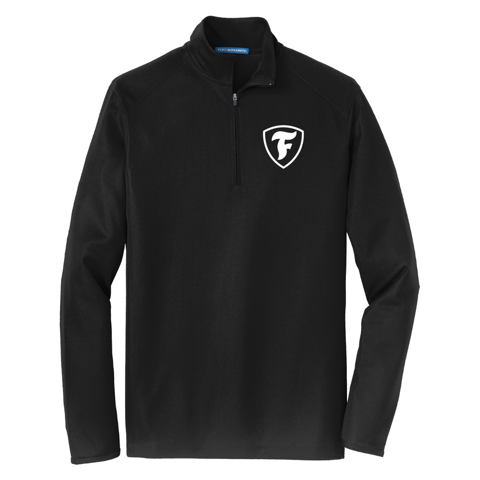 Firestone Pinpoint Mesh 1/2-Zip "F" Shield - A&A Custom Wear