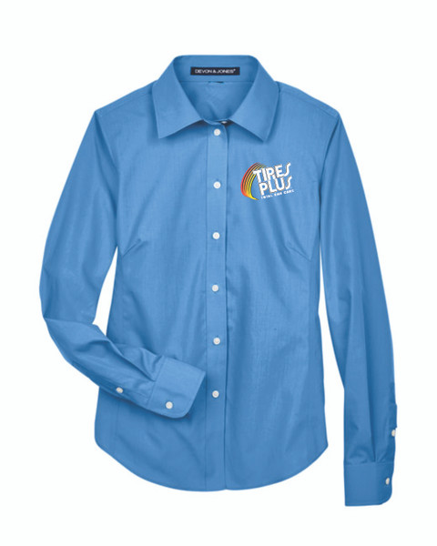 TIres Plus Devon & Jones Ladies' Crown Woven Collection™ Solid ...