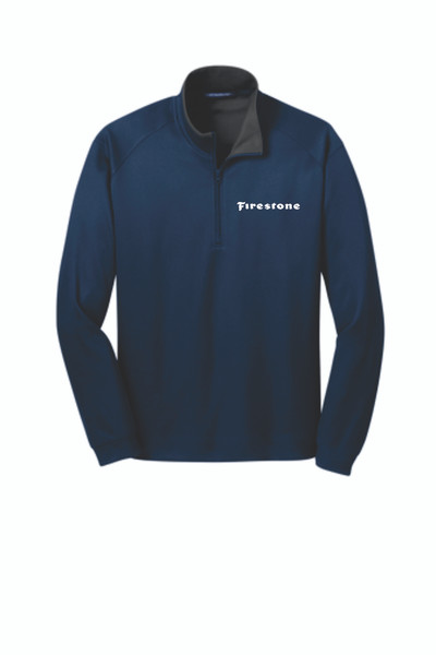 Firestone Vertical Texture 1/4-Zip Pullover - A&A Custom Wear