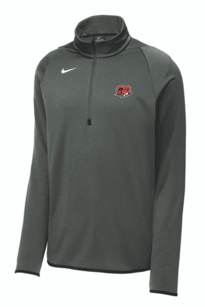 Wheaton Rams Coaches Nike Therma-FIT 1/4-Zip Fleece