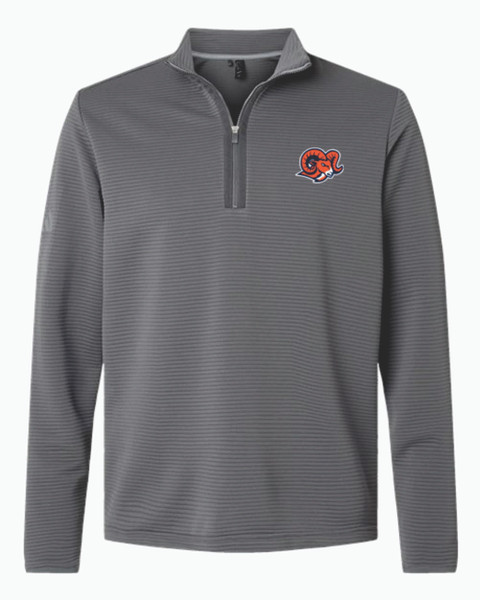 Wheaton Rams Coaches Adidas - Spacer Quarter-Zip Pullover