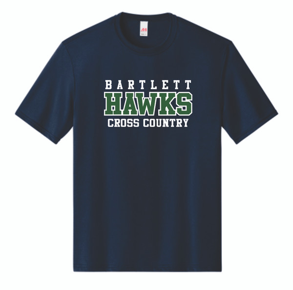 Bartlett Hawks Cross Country A4 Softek Short Sleeve Tee