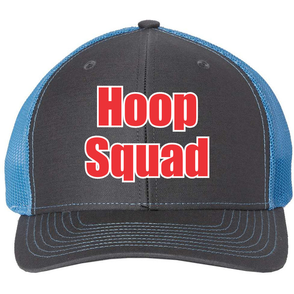 Hoop Squad Richardson Snapback Trucker Cap - A&A Custom Wear