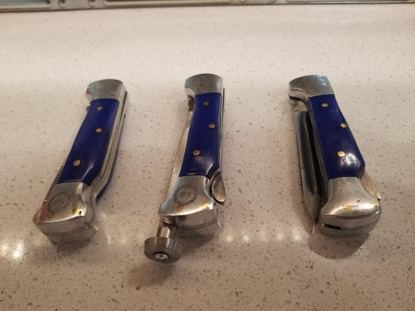 Folding Bowling Tool Set - Blue Plastic - A&A Custom Wear