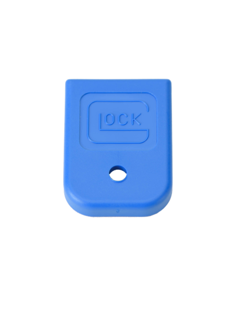Glock Magazine Floor Plate Blue Sm - Glockparts.com