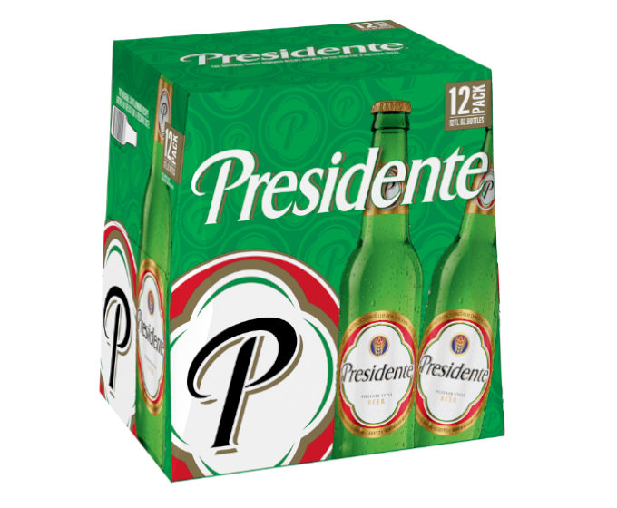 PRESIDENTE 12OZ BOTTLE (2X12PACK) - Barbaritas Liquors LLC BEV2301987