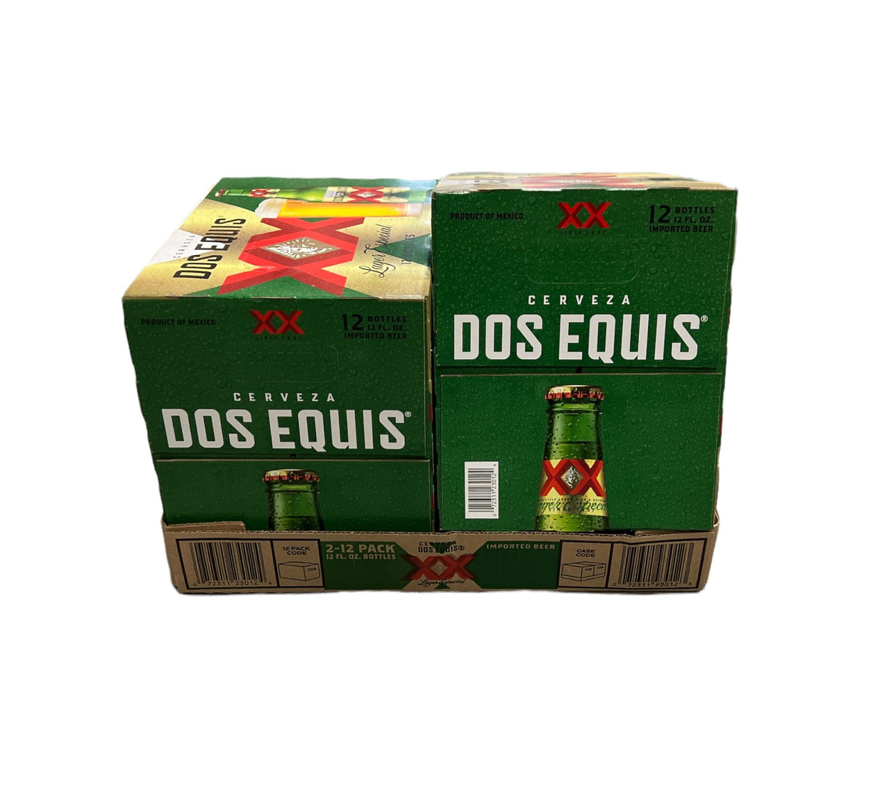 DOS XX LAGER 12OZ BOTTLE (2X12 PACK) - Barbaritas Liquors LLC BEV2301987