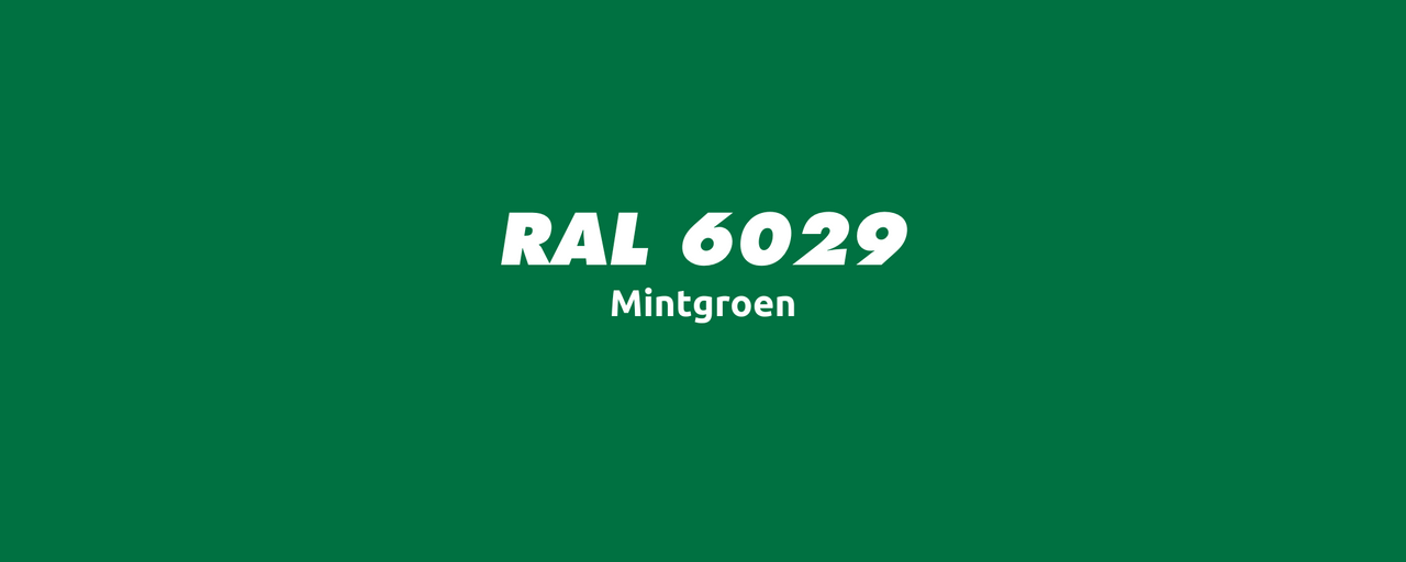 RAL 6029 - Mintgroen - Onlineverf.nl