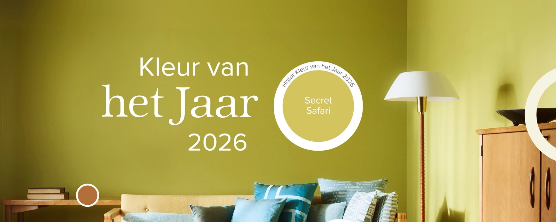 Histor Kleur van het Jaar 2026: Secret Safari - Onlineverf.nl
