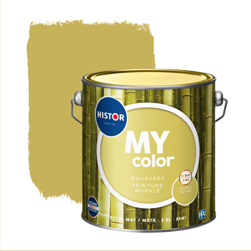 Histor MY color Muurverf Extra Mat - Secret Safari | Onlineverf.nl