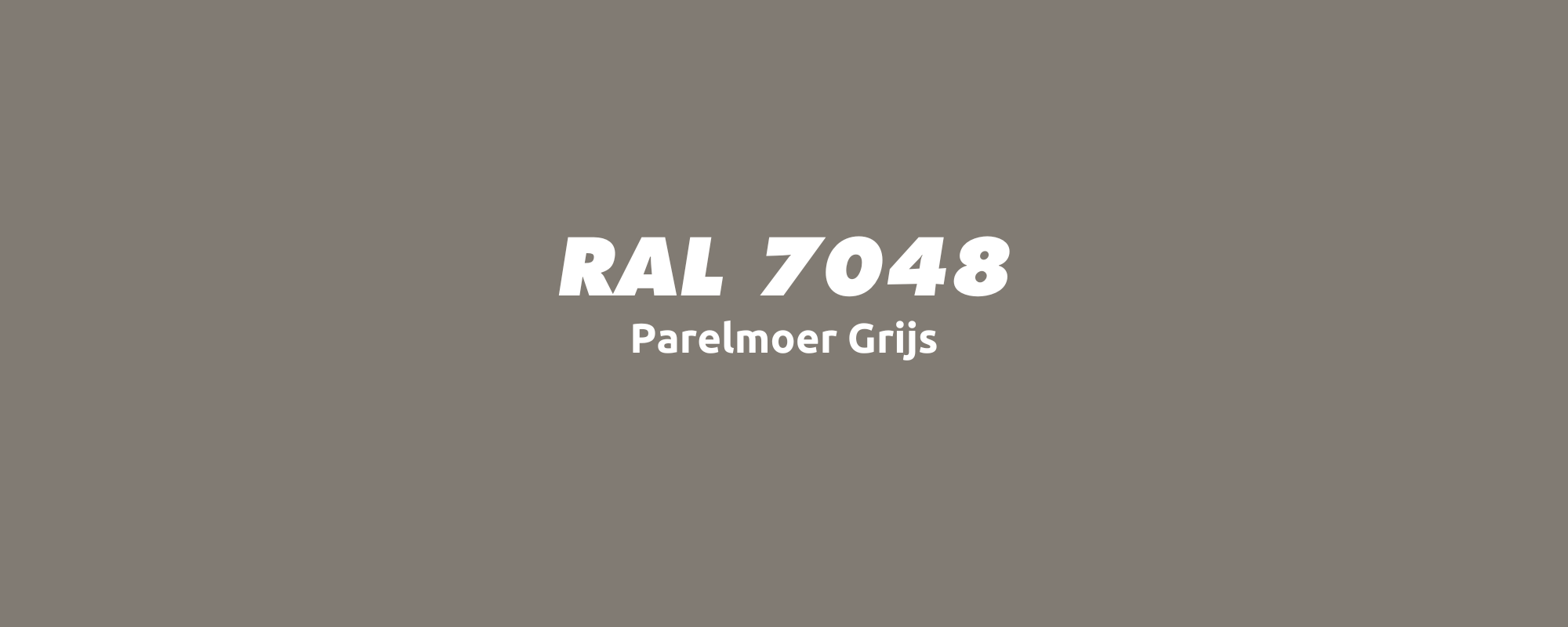 RAL 7048 - Parelmoer Grijs - Onlineverf.nl