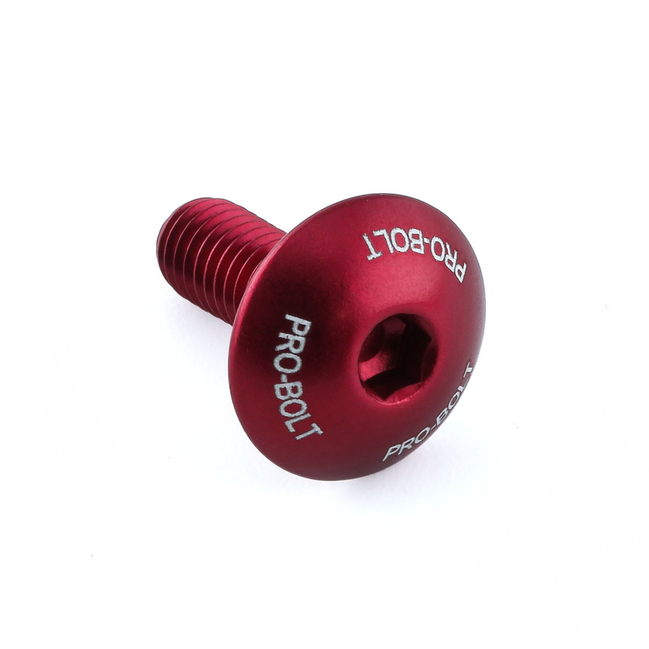 Aluminium Dome Head Bolt M6x(1.00mm)x16mm | Pro-Bolt