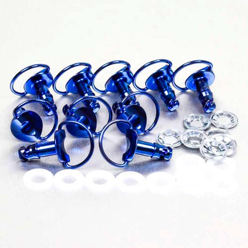 Titanium Quick Release Stud 17mm D-Ring Pack x10 | Pro-Bolt