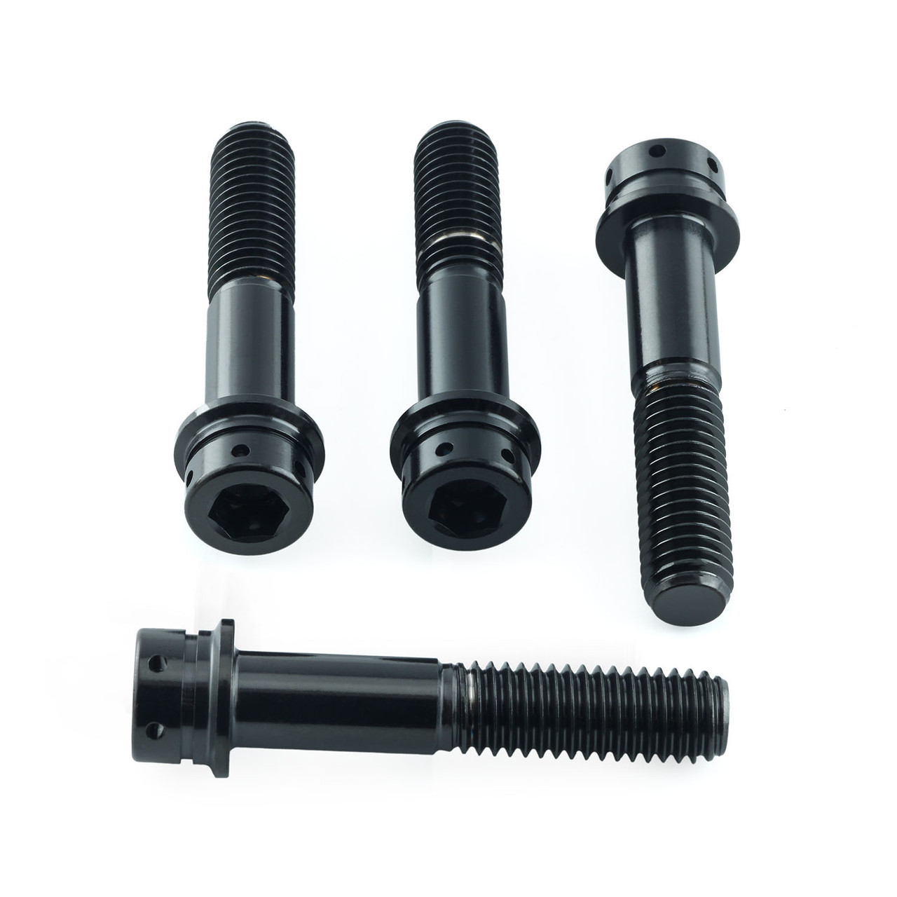 Stainless Steel Front Axle Pinch Bolt Kit Flanged Socket Cap Race Spec ...