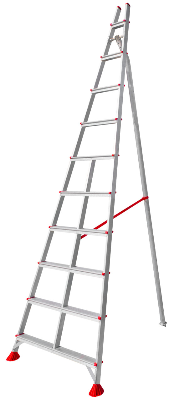 Lyte Industrial Aluminium Fruit-Picking Tripod Ladder - Ladders.co.uk