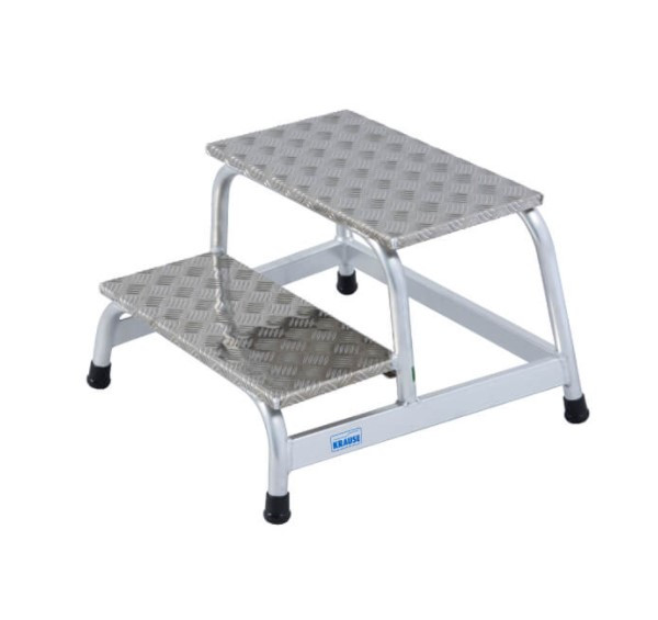 Krause Stabilo Welded Machine Steps | Durable Aluminium Steps