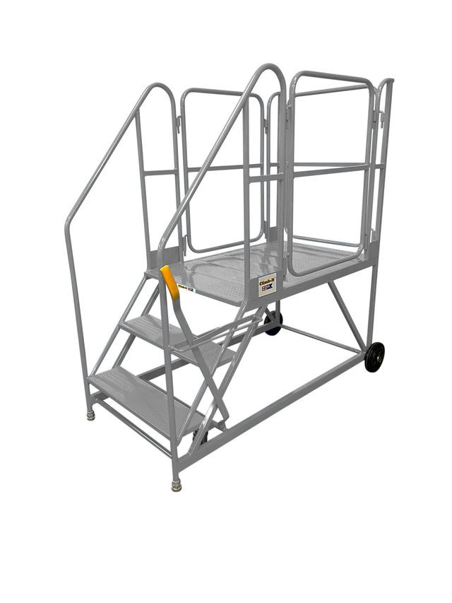 Climb-It® UK Standard Incline Work Platform - Grey - Ladders.co.uk
