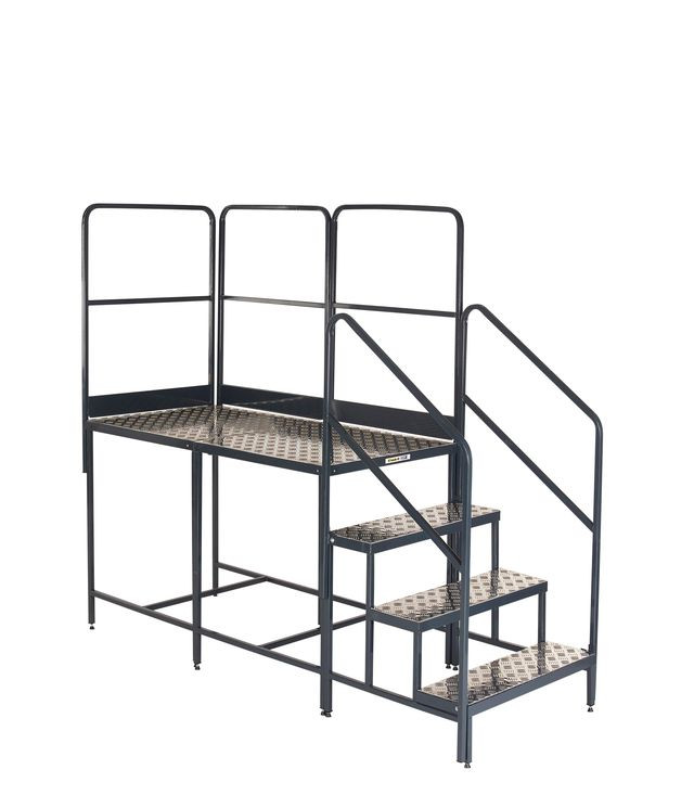 Climb-It® Two Platforms Inline Modular - Ladders.co.uk