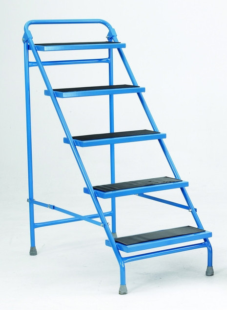 Folding Portable Steps - 5 Tread - Ladders.co.uk