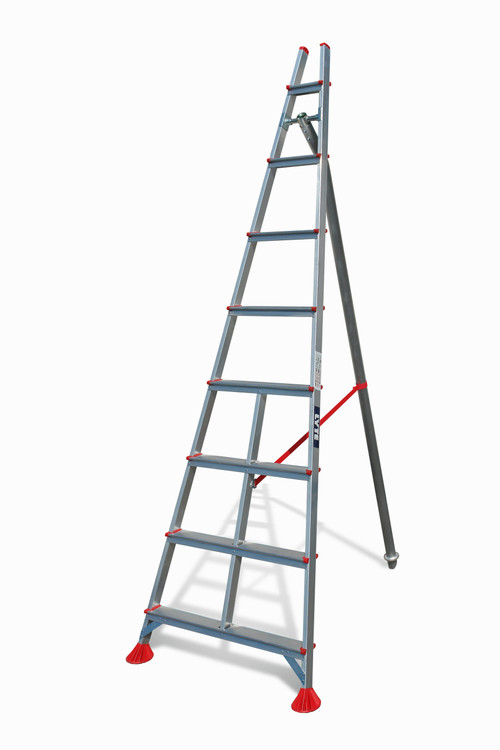 Lyte Industrial Aluminium Fruit-Picking Tripod Ladder - Ladders.co.uk