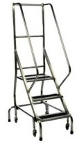 Stainless Steel Steps - Ladders.co.uk