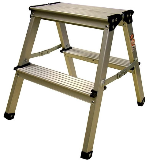 Lyte 2 Tread Double Sided Step - Ladders.co.uk