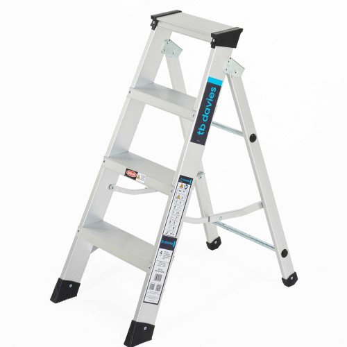 TB Davies EN131 Professional Swingback Step Ladder - Ladders.co.uk