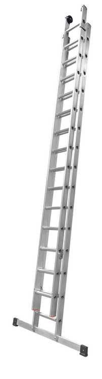 LFI TuFF H9 EN131 Professional Double Section Extension Ladder ...