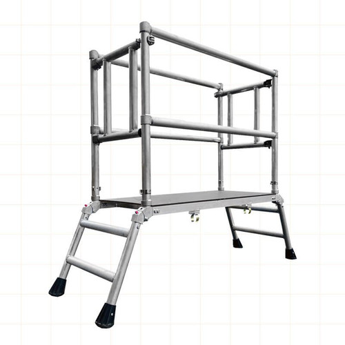 LFI PRo Deck Aluminium Low Level Work Platform - Ladders.co.uk