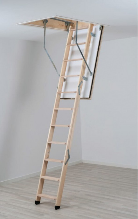 Dolle REI 45 Fire Rated Timber Loft Ladder | Loft Access UK