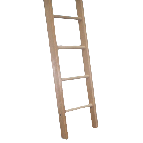 Hulley Trade Timber Ladder-Single Section - Ladders.co.uk
